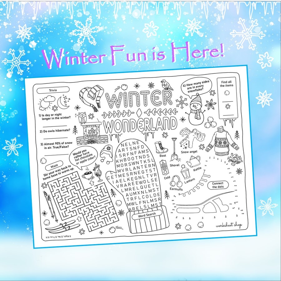 Christmas – Worksheet Shop